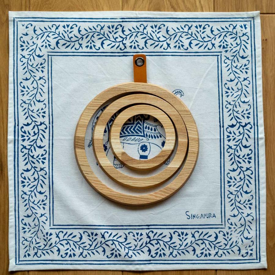 Rings pot coaster ササキ工芸 鍋敷き コースター 木製 旭川 3枚セット : イエノLabo. - 通販 - Yahoo ...