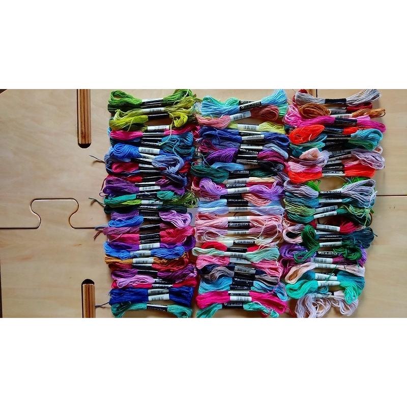 0181 刺しゅう糸 100束 ランダムカラー : IF0WORK - 通販 - Yahoo!ショッピング