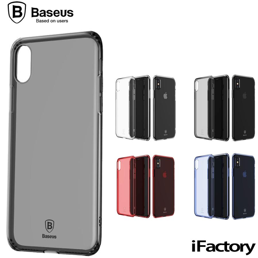 Apple 【正規品】Baseus iPhone X/Xs Simple Series Case 柔らかなTPU 衝撃防止 薄型 : iFactory Yahoo!ショッピング店 - 通販 ...