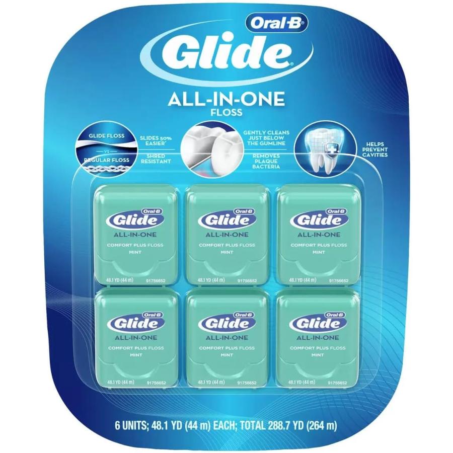 コストコ（Costco） Oral-B Glide - Deep Clean Floss: デンタルフロス (40m) X 6units ...