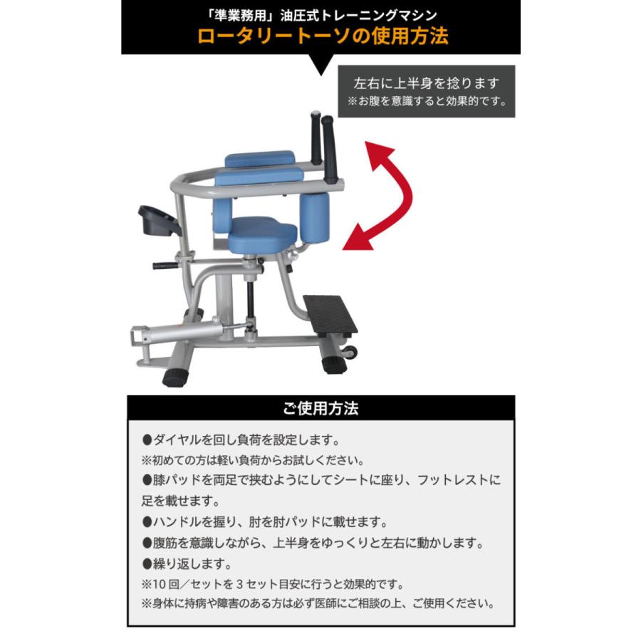 DAIKOU 油圧マシン ロータリートーソ ロータリートルソー 油圧式 機能訓練 リハビリ DK-670 トレーニングマシン 準業務用 大広 ダイコー : アイフィットネスショップ - 通販 ...
