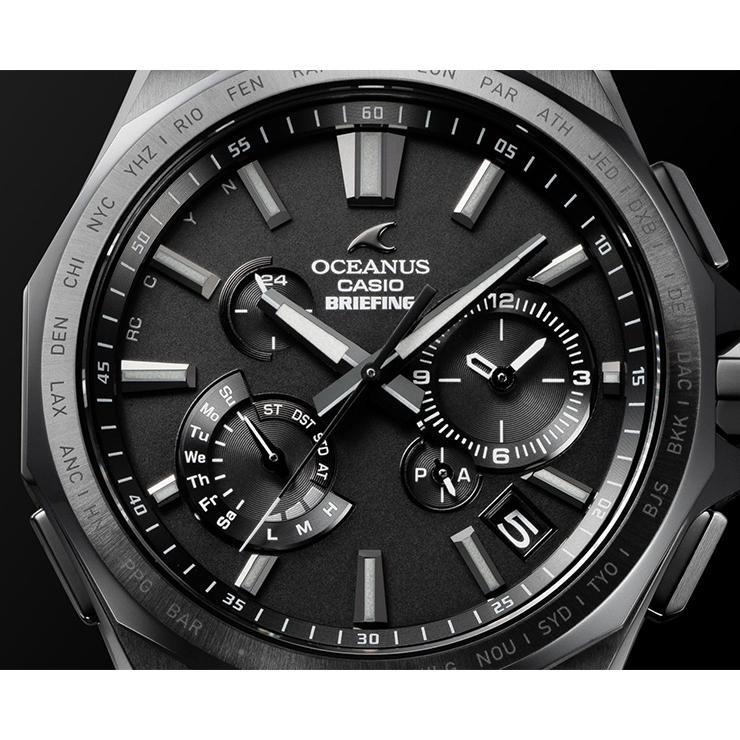 Classic Line CASIO OCEANUS BRIEFING コラボ OCW-T6000BR-1AJR Classic Line CASIO OCEANUS BRIEFING コラボ OCW-T6000BR-1AJR