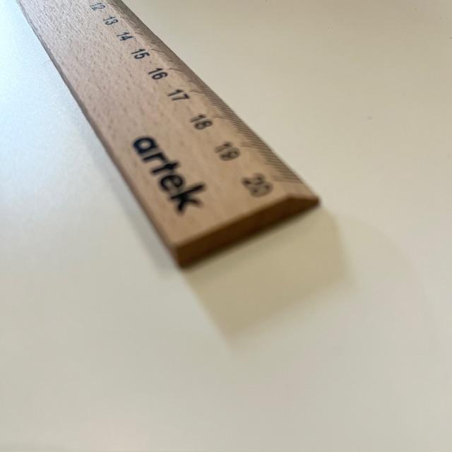 artek（アルテック）20センチ定規 : ihanadesign - 通販 - Yahoo!ショッピング