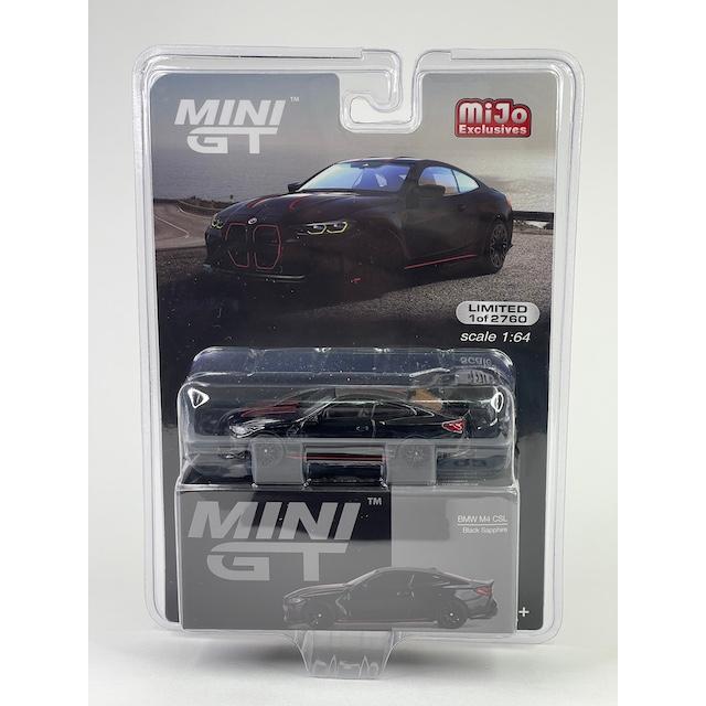 BMW M4 CSL ブラックサファイア(左ハンドル) 703 MINI GT MiJo Exclusives : アイアイアドカンパニー大阪 ...