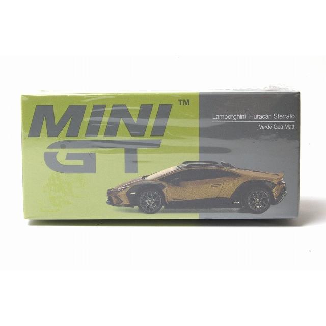 779 ランボルギーニ ウラカン ステラート Verde Gea Matt (マットグリーン) (左ハンドル) MINI GT ...