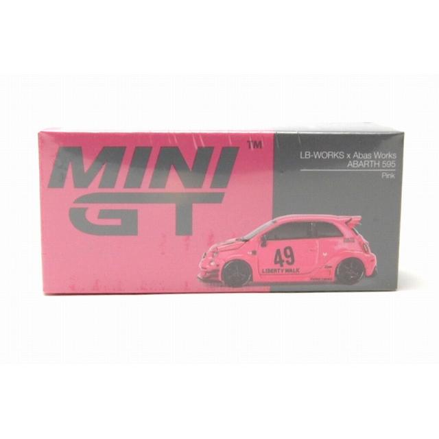 851 LB-WORKS x Abas Works アバルト 595 ピンク (左ハンドル) MINI GT : アイアイアドカンパニー大阪店 ...