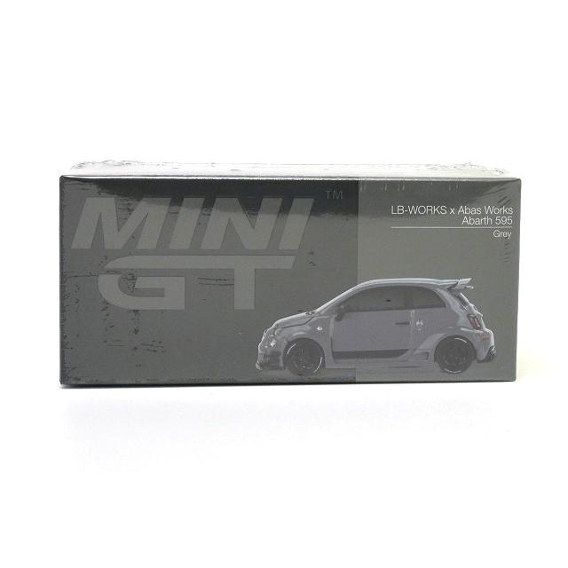 995 アバルト 595 LB-WORKS x Abas Works グレー (左ハンドル) MINI GT : アイアイアドカンパニー大阪店 ...