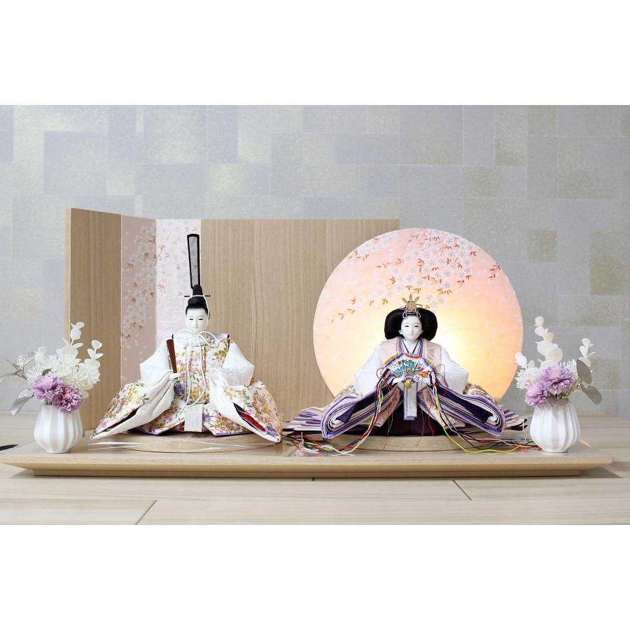 雛人形 おひなさま モダン おしゃれ かわいい 今どき おすすめ 衣裳着 人形 金桜並木 一式 [D3-4488] : 飯田人形 Yahoo!店 - 通販 - Yahoo!ショッピング