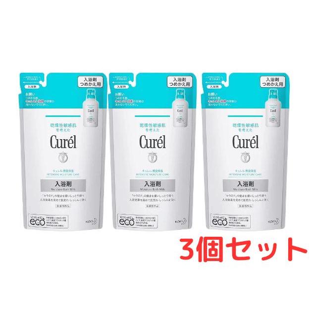 Curel キュレル 入浴剤 つめかえ用 360ml 3袋セット : IIDAYS - 通販 - Yahoo!ショッピング