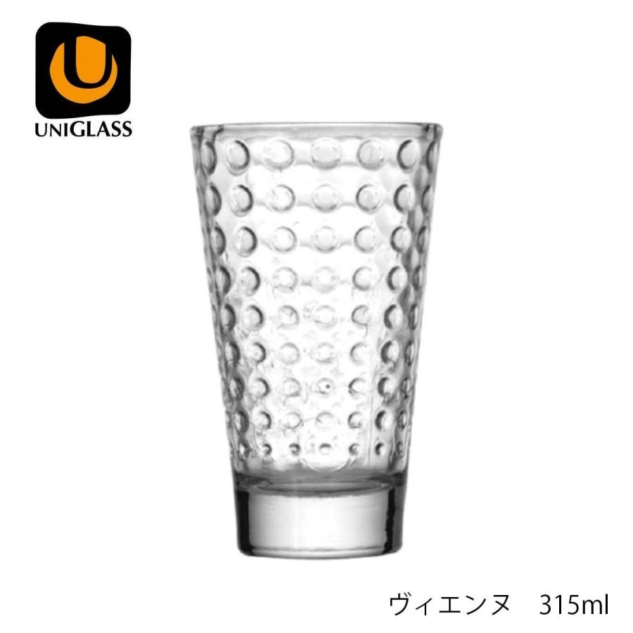 UNIGLASS ユニグラス ヴィエンヌ 315ml YIOULA Glassworks ブルガリア製 グラス : Accessいいもの ...