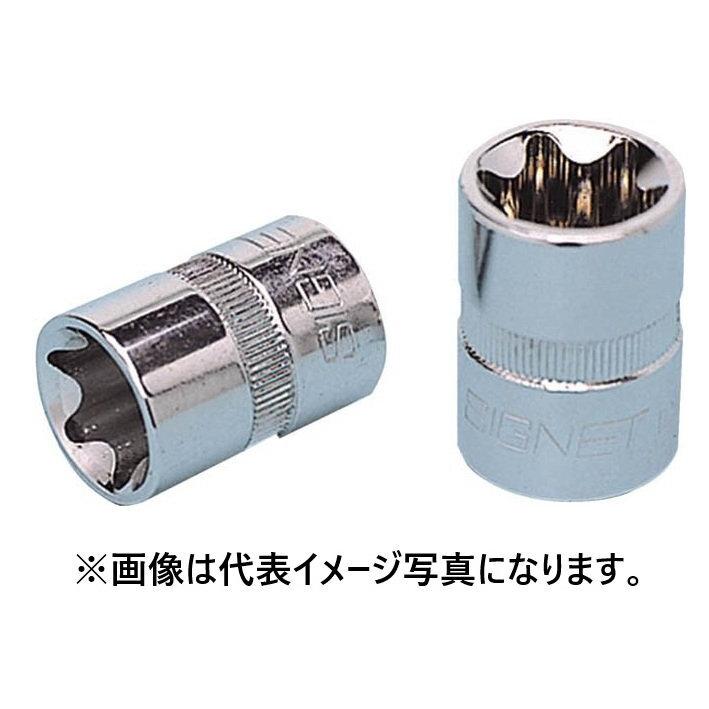 SIGNET (シグネット) 12157 3/8DR E11 ヘクスローブソケット (E型) 品番：12157 サイズ：E11 特殊ボルト ...