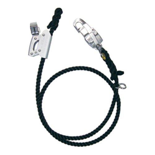 ジェフコム デンサン DENSAN ワークポジショニング 用 ロープ WP-200FCS-BK 用途 柱上 安全帯 ランヤード 墜落制止 器具 職人 : いいね道具ヤフーショッピング店 ...