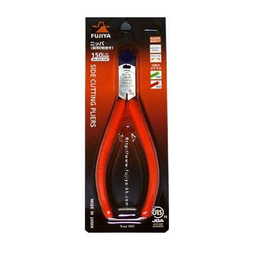 フジ矢 FUJIYA ニッパ 斜刃 二枚合わせ 50A-150 用途 電気 配線 工事 用 切断能力 (鉄線) 1.2mm径 (銅線)2.6mm径 ニッパー 電設 電工 : いいね道具ヤフー ...