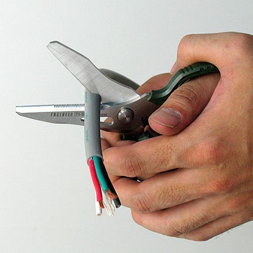 エンジニア 鉄腕 ハサミ GT PH-55 紙 布 のスライド切りや多様な素材のカット ハリガネ 銅線 の カット はさみ 鋏 切断 工作 作業 DIY :4989833034559:いいね ...