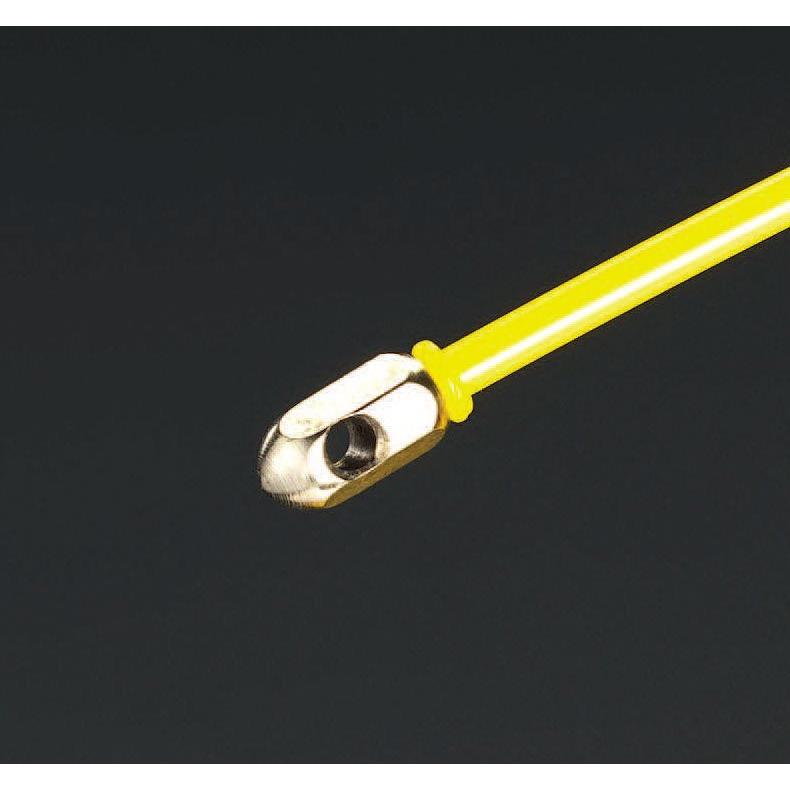 ESCO エスコ 4.5mm x30m フィッシュテープ (プラスチックPOM製 EA597BE-1 リードヘッド スイベルでくるくる回ります 電工 電設 電気 : いいね道具ヤフー ...