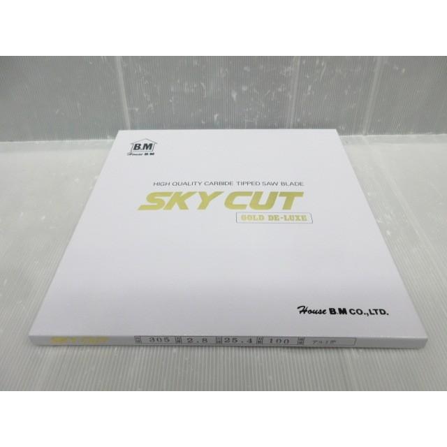 ハウスBM スカイカット SKYCUT アルミ 用 チップソー 外径305 刃厚2.8 穴径25.4 刃数100 切断 マルノコ アルミニウム 丸のこ :SKY305-28-254-100P ...