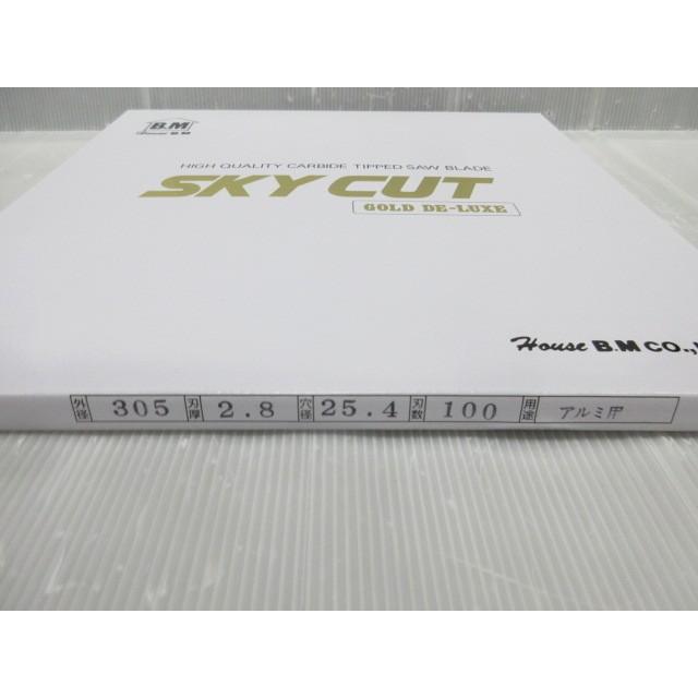 ハウスBM スカイカット SKYCUT アルミ 用 チップソー 外径305 刃厚2.8 穴径25.4 刃数100 切断 マルノコ アルミニウム 丸のこ :SKY305-28-254-100P ...