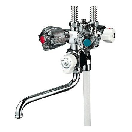 KVK 在庫有り！KVK 水栓金具【KF50NC】ソーラー2ハンドルシャワー(専用形) : あいあいショップさくら - 通販 - Yahoo!ショッピング