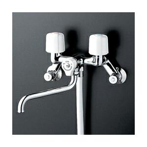 KVK 水栓金具【KF30N2WZ】2ハンドルシャワー 170mmパイプ付 寒冷地用〔HB〕 : あいあいショップさくら - 通販 - Yahoo!ショッピング