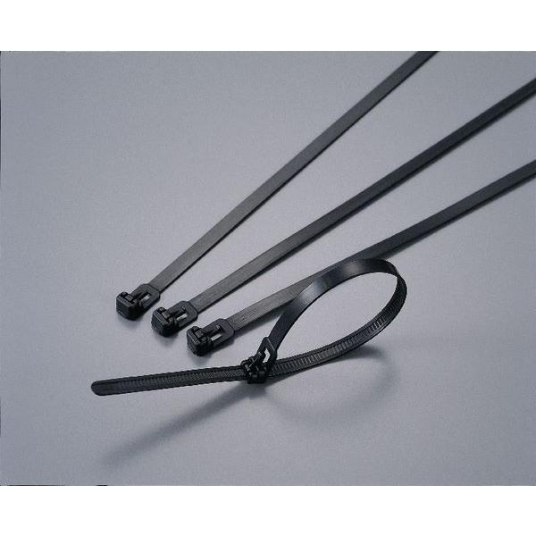 HellermannTyton Яヘラマンタイトン 【RF250-PP-W 100本】黒 インシュロックタイ リピートタイ リピートシリーズ 全長250mm 耐侯・耐薬品グレード 屋内外使用 ...