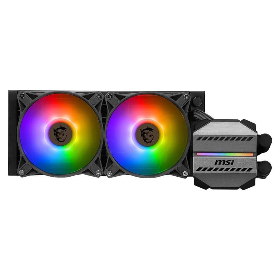 MSI MAG CORELIQUID M240 Mシリーズ ARGB対応 240mm水冷クーラー ブラック : イイヤマパソコン ヤフー店 ...