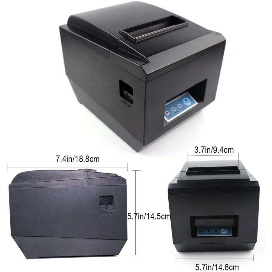 Symcode サーマル レシートプリンター POS USB Ethernet/LAN シリアルポート オートカッター : mj8250 : 基点ショップ - 通販 - Yahoo!ショッピング