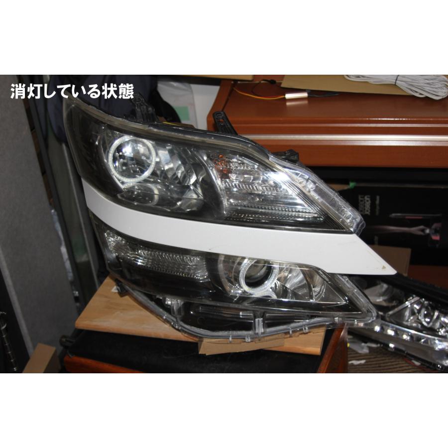 ヴェルファイア 20系 前期 後期対応 SMD LEDイカリング デイライト アイライン ANH20W ANH25W GGH20W GGH25W VELLFIRE : イカリングショップ ...