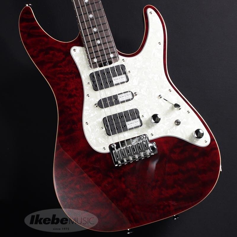 SCHECTER SD-2-24-AL-VTR (See-Thru Red/R) : 713916 : イケベ楽器リボレ秋葉原店 - 通販 - Yahoo!ショッピング