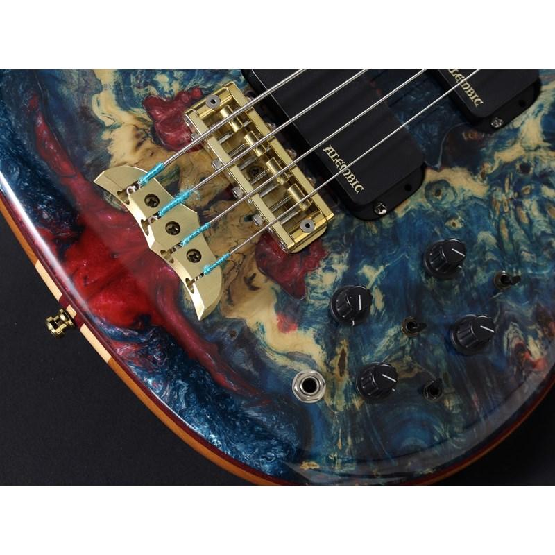 ALEMBIC SCSB4 Buckeye Resin [Stanley Clark Signature Deluxe w/Side LED's Blue] 【50周年記念 超得クーポン10 ...
