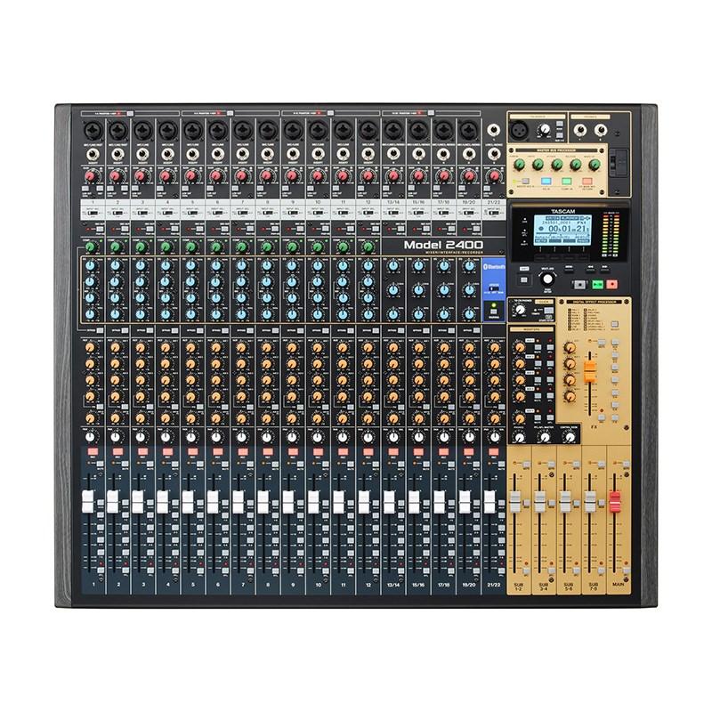 TASCAM Model 2400(24chマルチトラックレコーディングミキサー/USBオーディオインターフェース) : イケベ楽器リボレ ...