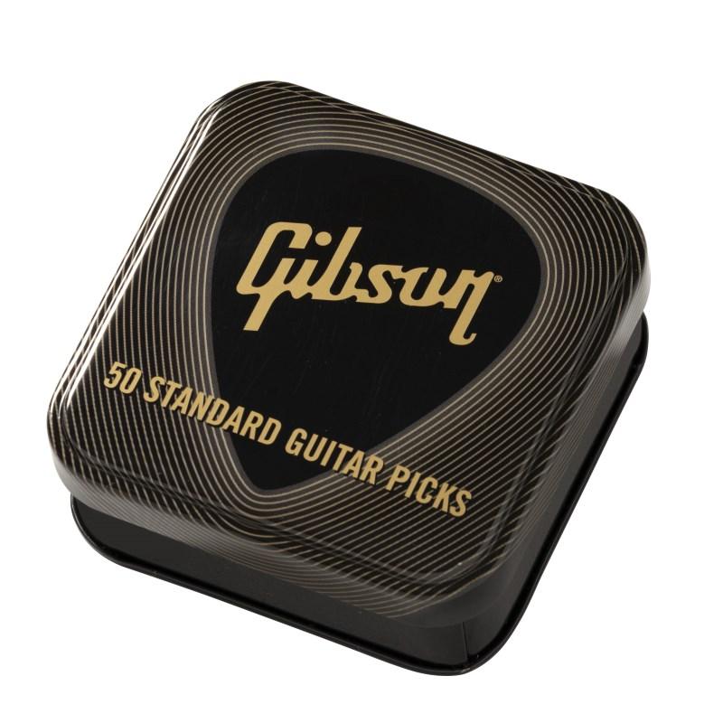 Gibson（ギブソン） Gibson Standard Pick Tin (Medium/50pcs) [APRGG50-74M] (New ...
