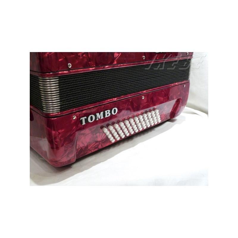 TOMBO（楽器） TOMBO トンボ GT-60B PRP パッションレッドパール アコーディオン 入門向け ピアノ式 34鍵盤 中型 60ベース (鍵盤堂試奏可能) : イケベ楽器店 ...