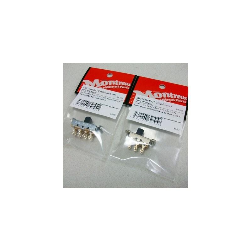 Montreux Selected Parts / SWITCHCRAFT MG switch ON-OFF-ON Black [1580 ...