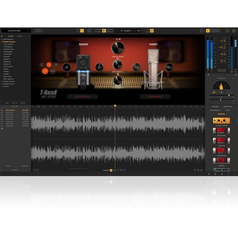 IK Multimedia T-RackS Mic Room (代引不可)(オンライン納品) : イケベ楽器店 - 通販 - Yahoo!ショッピング