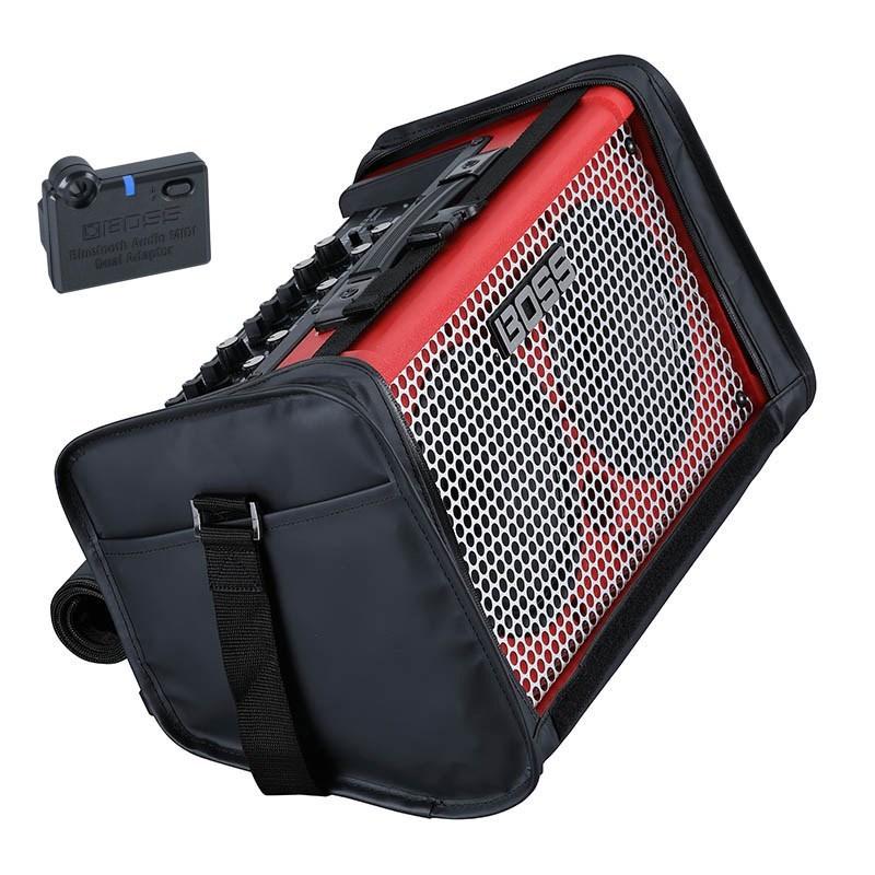 BOSS（楽器、器材） BOSS CUBE Street II Red [CUBE-ST2-R]+[BT-DUAL]+[CB-CS1]SET ...