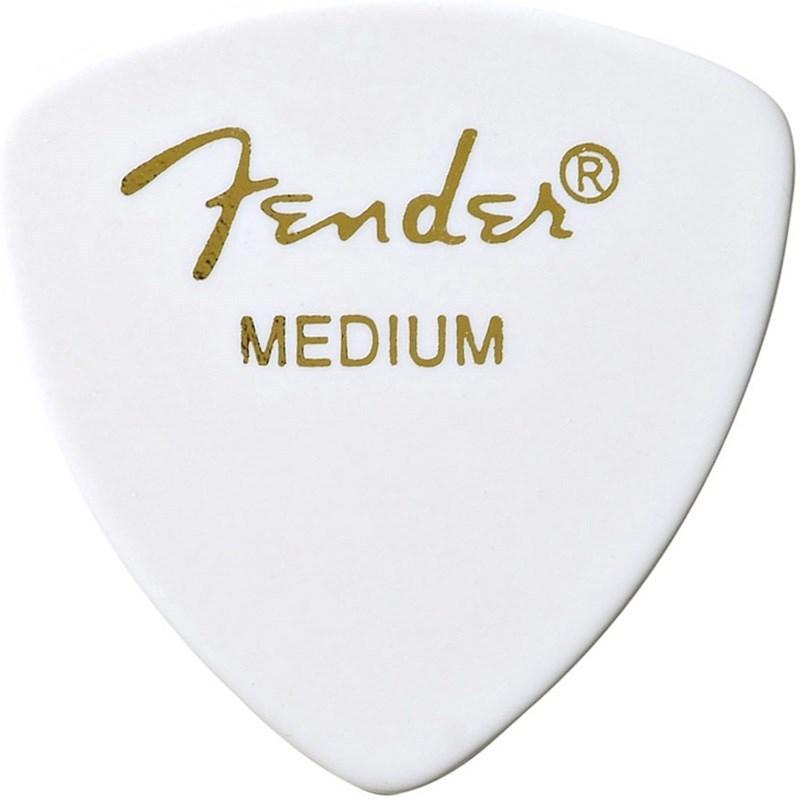 Fender USA Classic Celluloid 346 Triangle Shape Pick【ホワイト/Medium ...