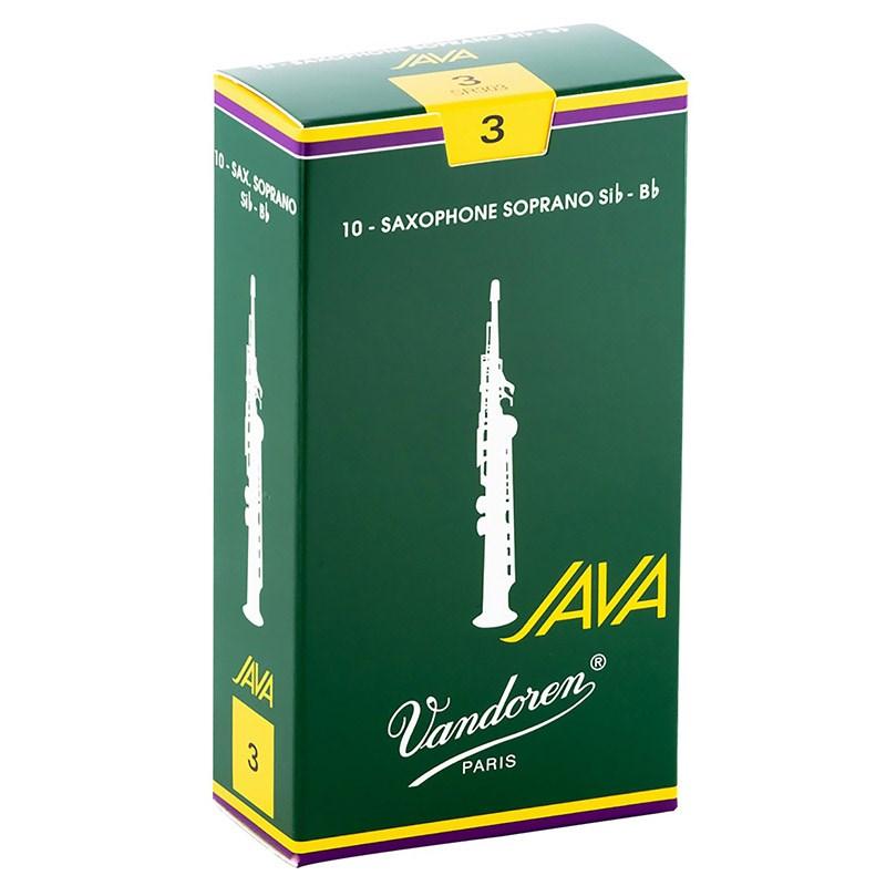 VANDOREN 《硬さ：3》ソプラノサックス用リード バンドレン JAVA(ジャバ) : 741837 : イケベ楽器店 - 通販 - Yahoo!ショッピング
