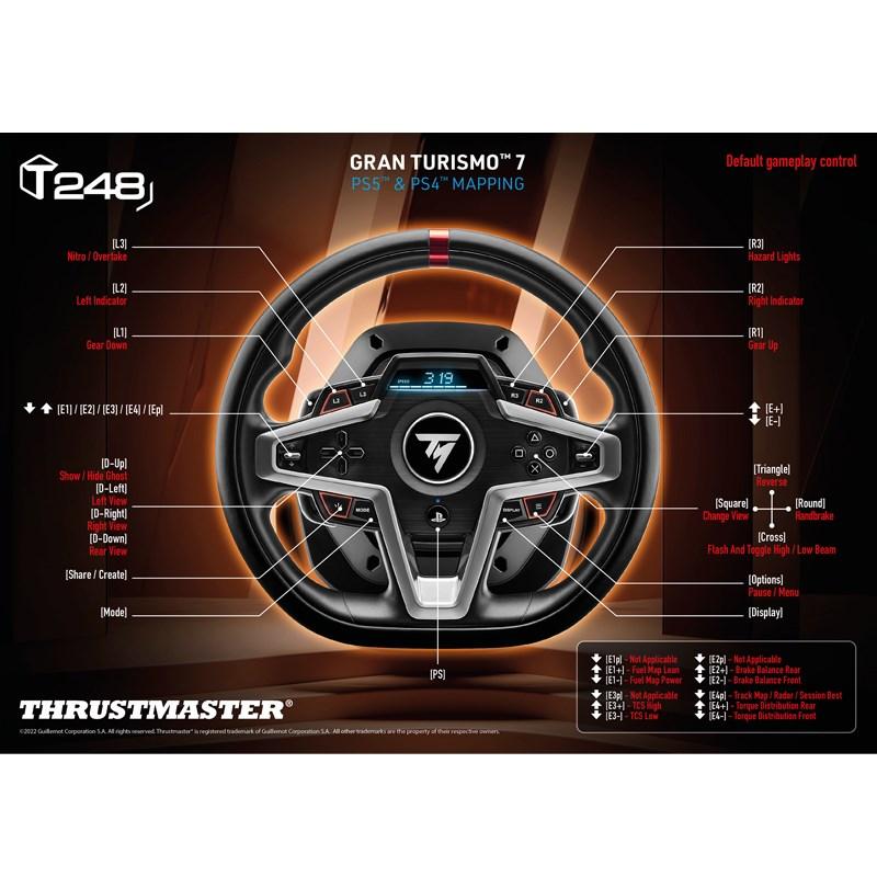 Thrustmaster T248 PS 【ハンドルコントローラー】 : イケベ楽器店 - 通販 - Yahoo!ショッピング