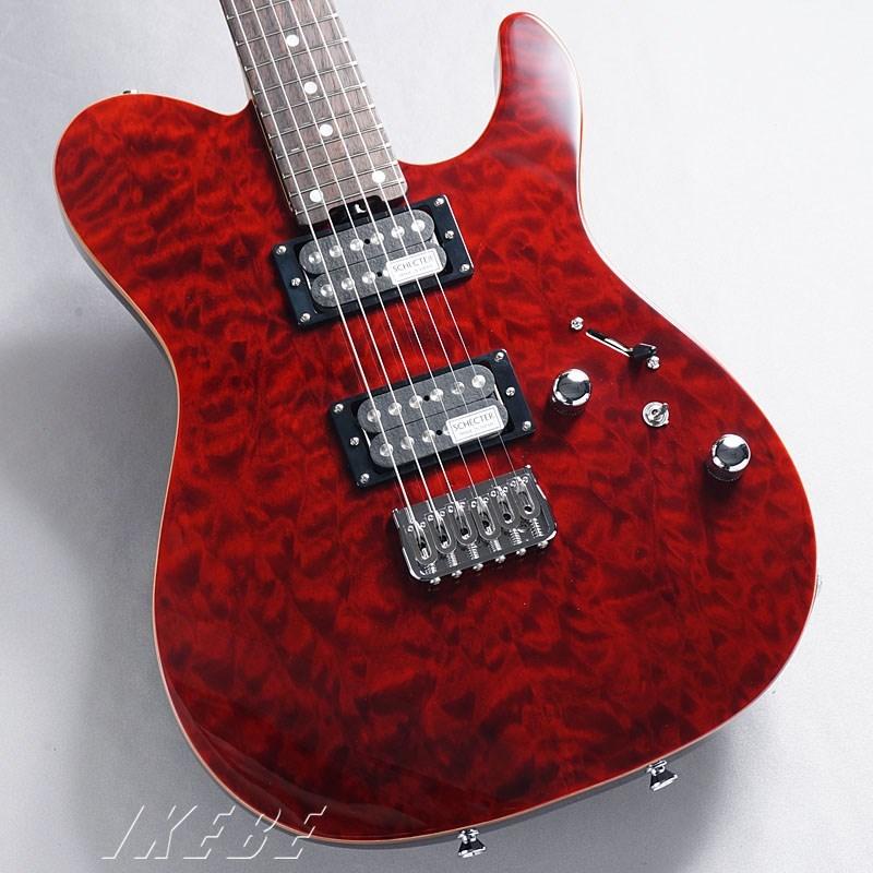 SCHECTER SCHECTER KR-24-2H-FXD (See-thru Red/R) : イケベ楽器店 - 通販 - Yahoo!ショッピング