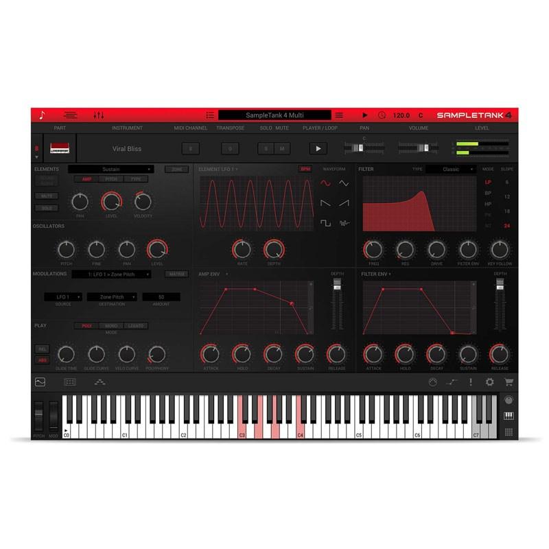 IK Multimedia SampleTanK 4 Max v2 Upgrade【アップグレード版】(オンライン納品)(代引不可 ...