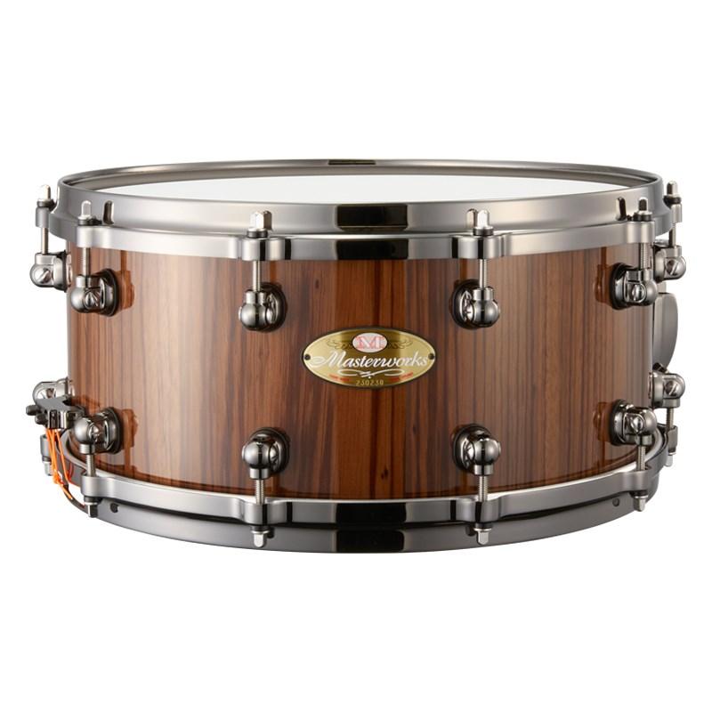 Pearl Pearl Masterworks Snare Drum 〜feat. Gumwood Shell w/Artisan ...