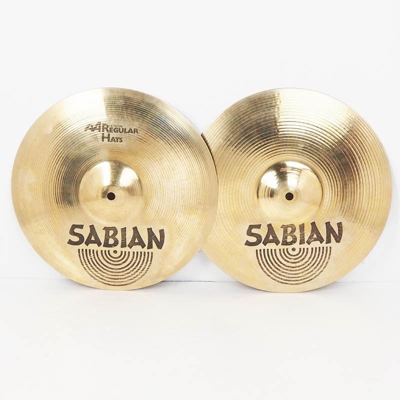 SABIAN USED 中古 AA Regular HiHats 13 pair [Top:770g/Bottom:1030g/Brilliant Finish] : イケベ楽器店 - 通販 ...