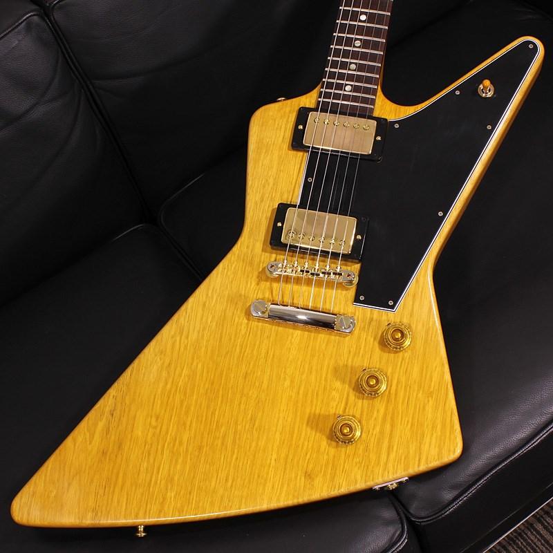 Gibson 1958 Korina Explorer Reissue VOS Natural w/Black Pickguard SN ...