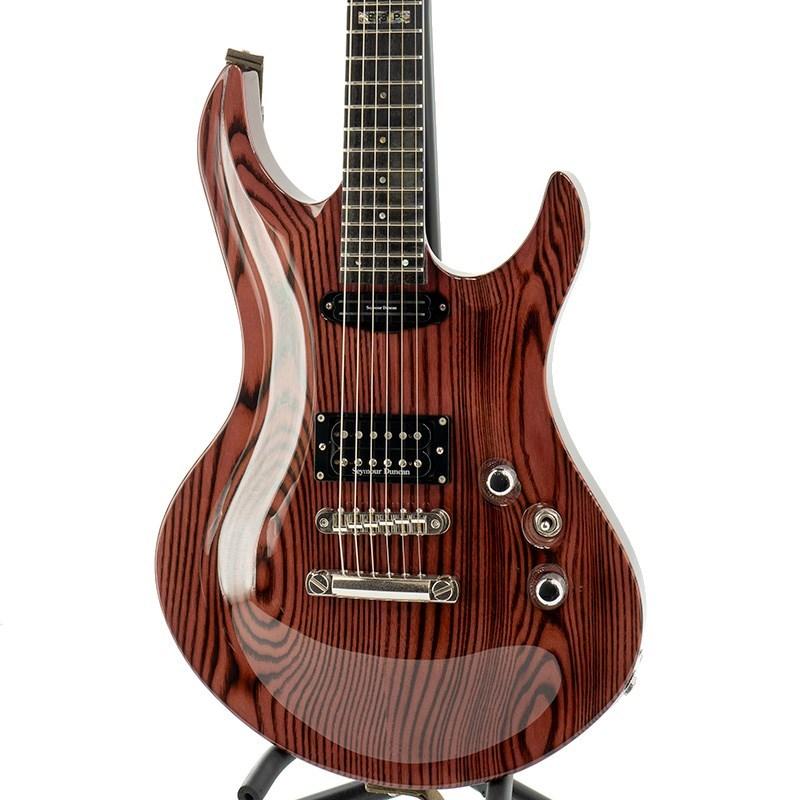 ESP 【USED】RODEOholic FLAME ROSE BROWN Neck Repair DiMarzio ClipLock ...