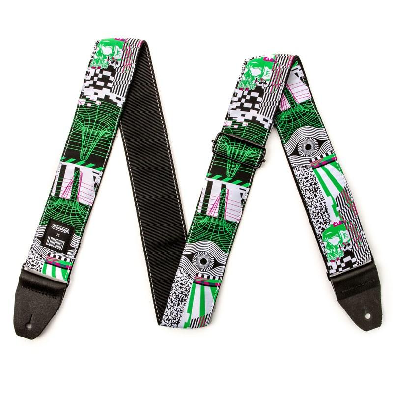 Jim Dunlop (Jim Dunlop) I Love Dust Jacquard Straps TEMPEST FUZZ (ILD16 ...