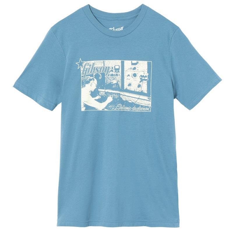 Gibson Electronic Development Tee (Vintage Blue) (Medium) GA-TEE-ELEC-BLU-MD : イケベ楽器店 - 通販 ...
