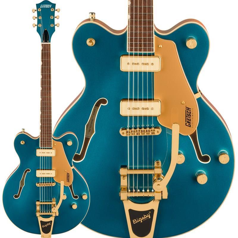 GRETSCH Electromatic Pristine LTD Center Block Double-Cut with Bigsby (Petrol/Laurel) 【B級特価 ...