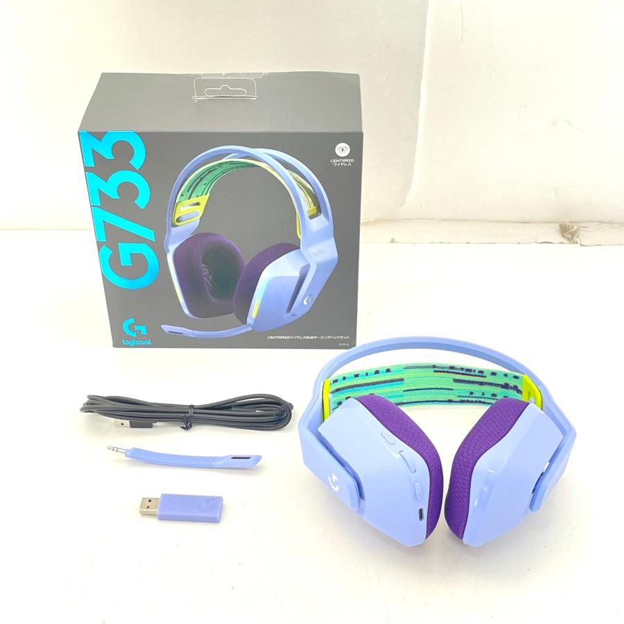 【外箱開封のみ未使用】ロジクール LIGHTSPEED ワイヤレス RGB ゲーミング ヘッドセット G733-LCr : イケダOnline Store - 通販 - Yahoo!ショッピング