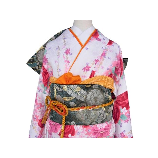 H.L 洗える振袖 アッシュエル 仕立上 ピンク バラ 360 : いけのや - 通販 - Yahoo!ショッピング