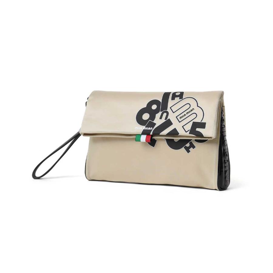 mila milan クラッチバッグ 2WAY (エリオ) ≪カジュアル お出かけ 旅行 エナメル ナイロン ギフト 贈り物 クリスマス Xmas 男性 彼氏 メンズ お父さん ≫ ...